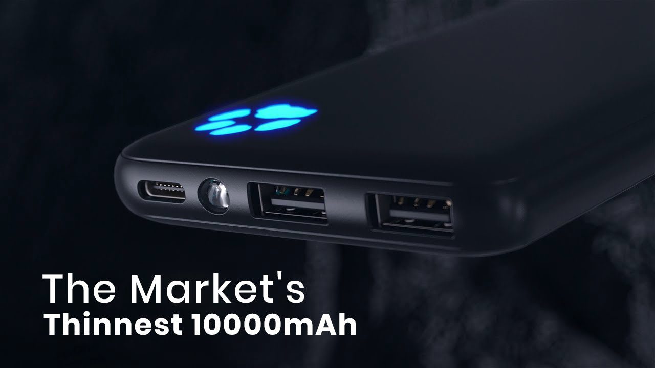 INIU MegaPower Portable Charger | 10000mAh | Slimmest & Lightest ...